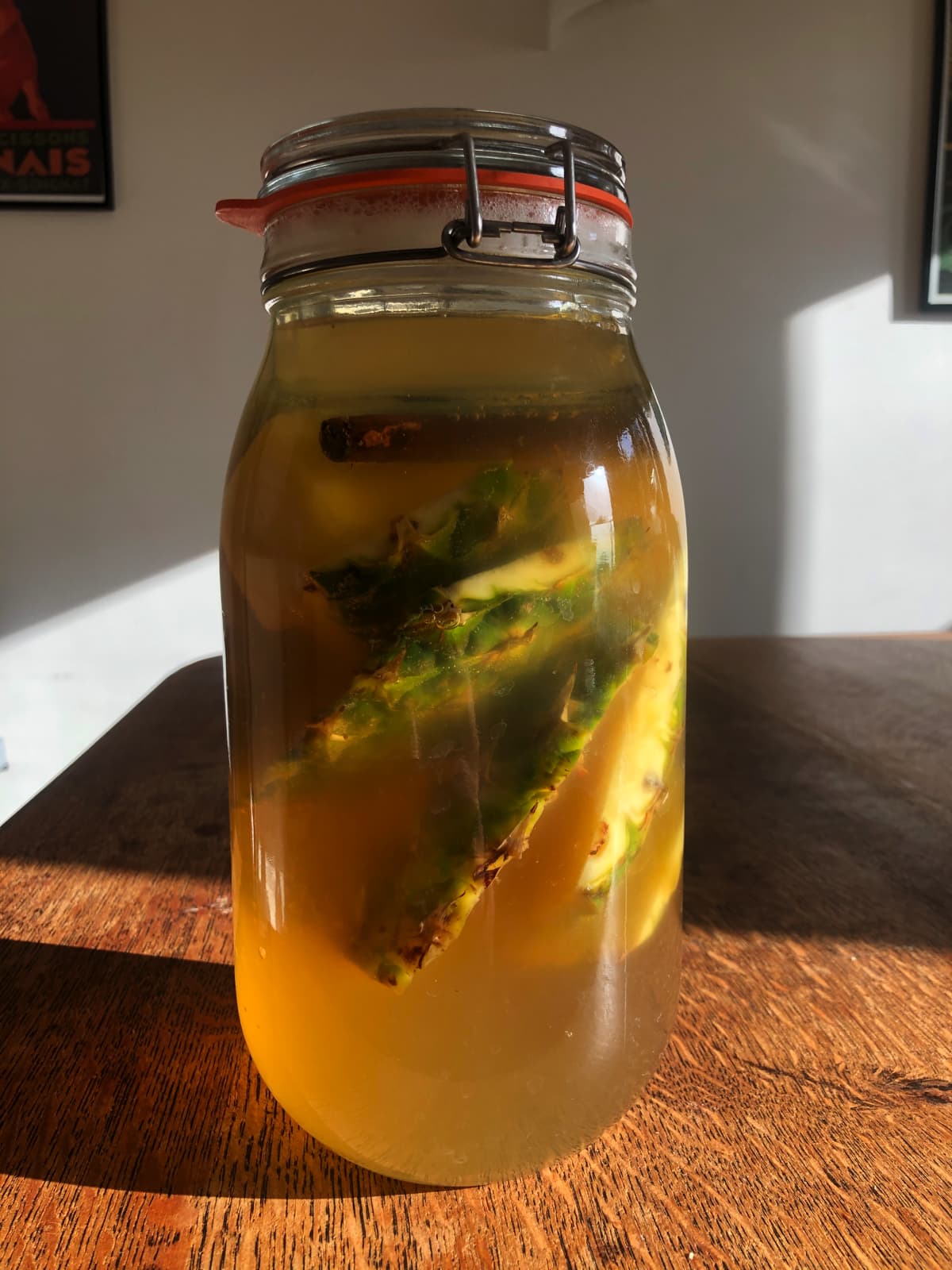 Tepache fermented pineapple drink recipe